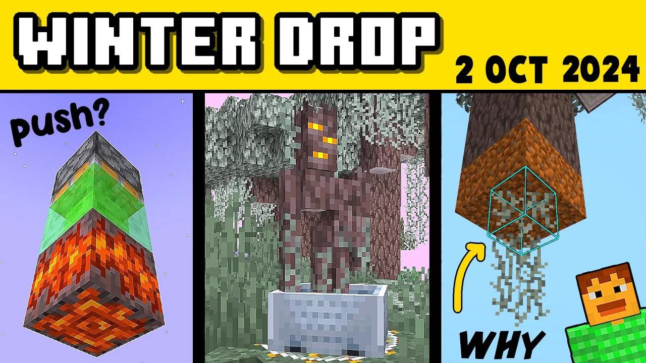 Why THIS in Minecraft Winter Drop update?