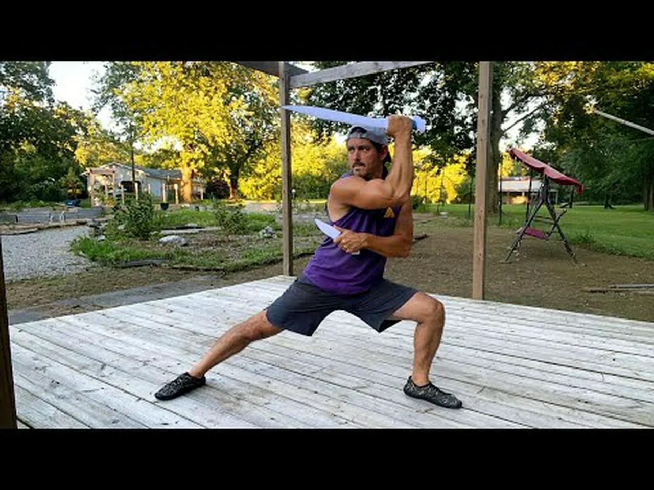 Beginner Sword and Dagger Drills for Filipino Martial Arts (Kali Escrima Arnis)