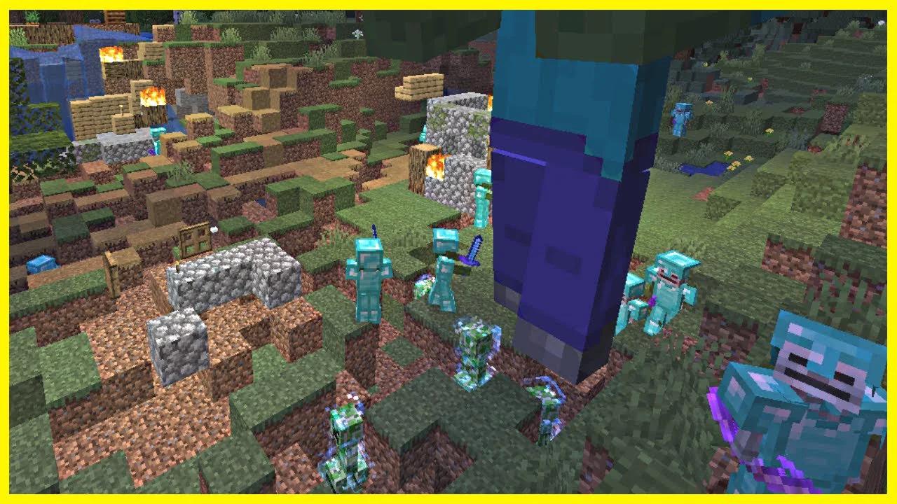 Minecraft, But The Mobs Are OP...