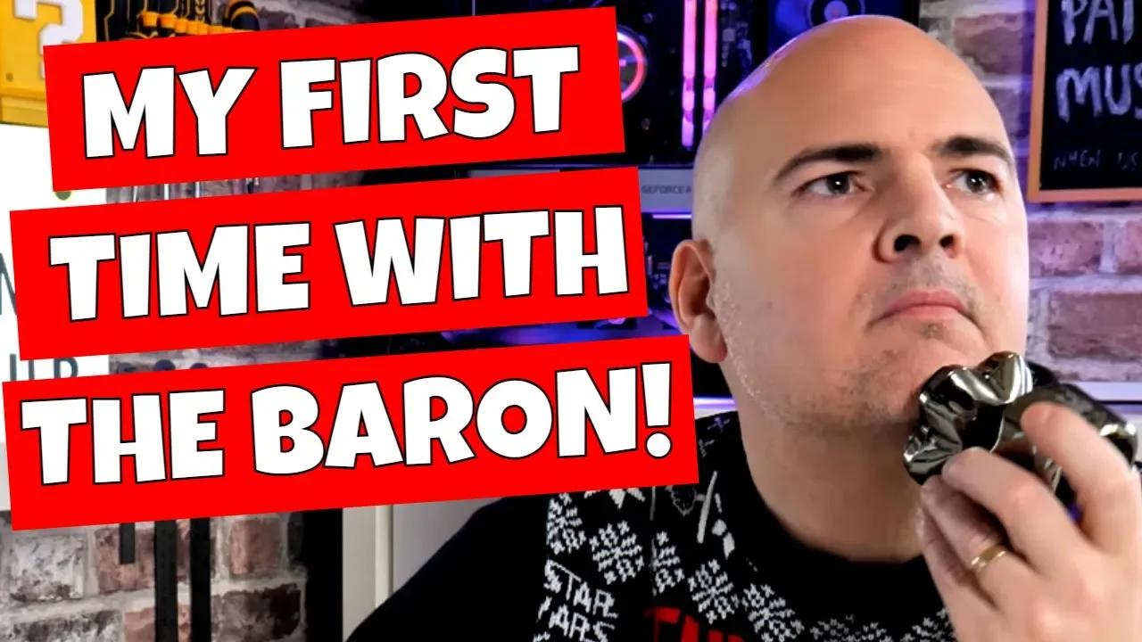 FIRST TRY Skull Shaver Baron Blades & NEW Trimmer & Nose Hair Clipper