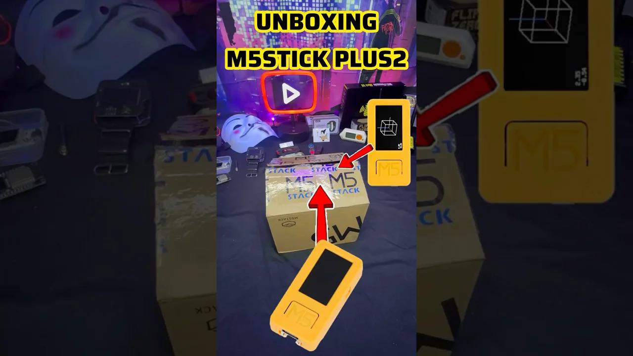Unboxing the M5StickC PLUS2! #hackingtools #cybersecurity #tech #shorts ...