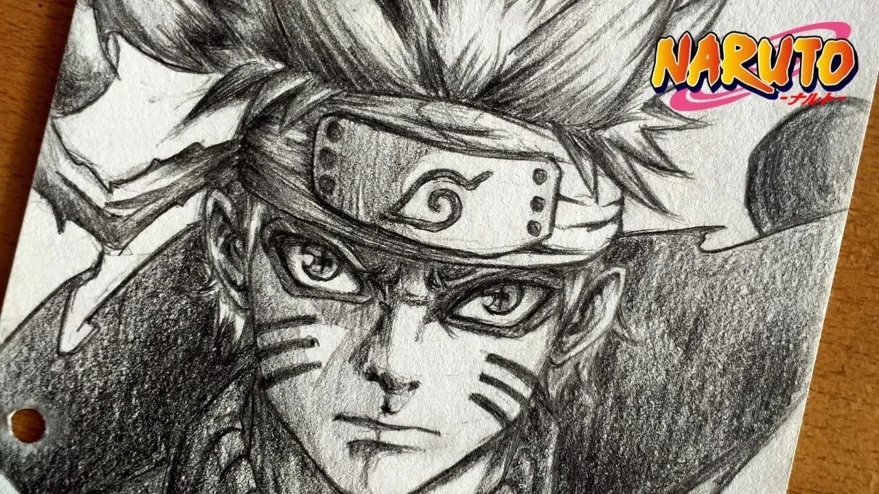 Drawing Uzumaki Naruto - Time-lapse | Ryoujiart