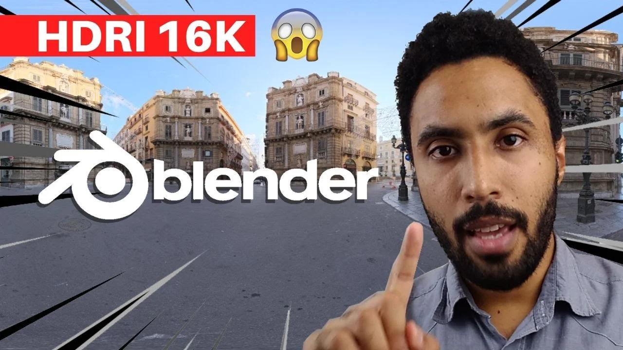 Como usar mapas HDRI de 16k no Blender - #Blender HDRI Tutorial
