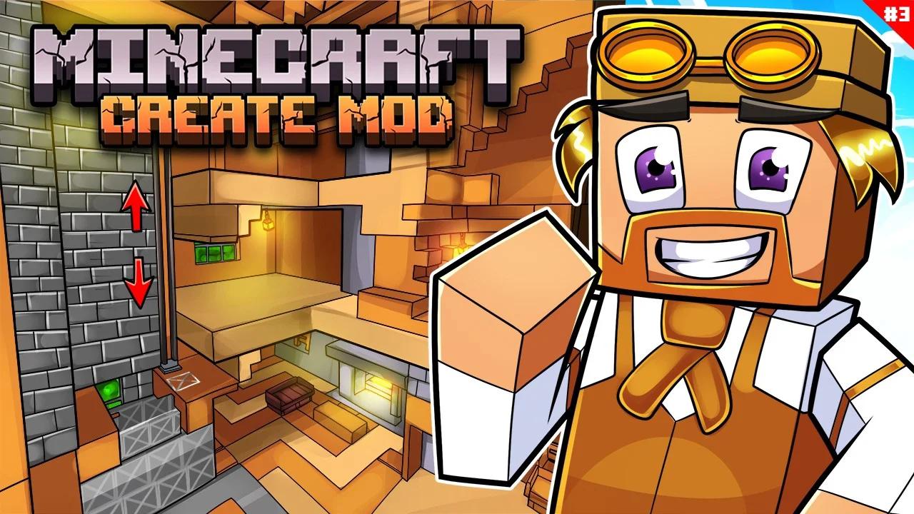 How To Build A Create Mod Elevator - 30 Day Build Challenge