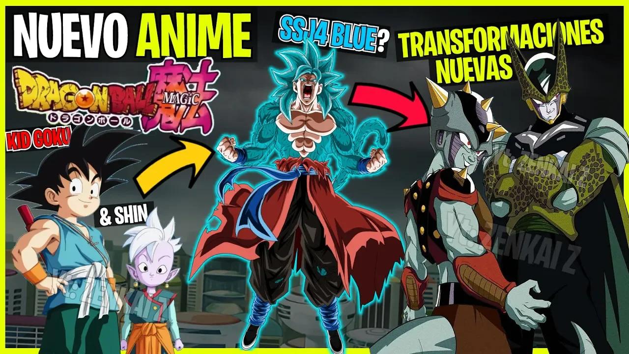 ¿Que es DRAGON BALL MAGIC? ¡EL NUEVO ANIME DE DBS! | TODO lo que SABEMOS