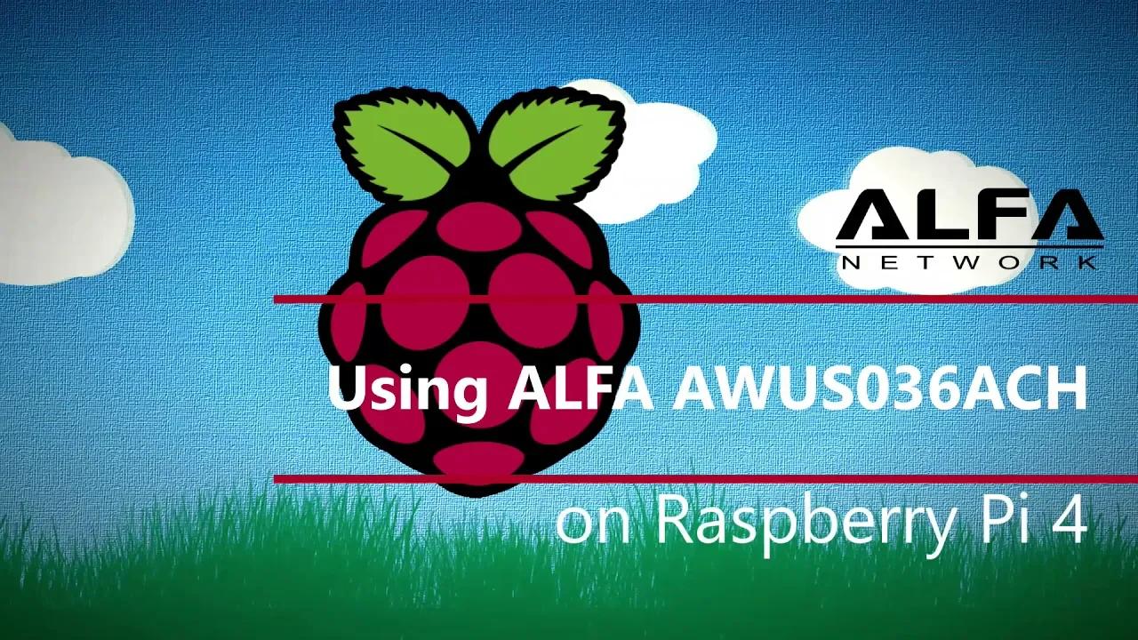 Boost your Raspberry Pi 4 WiFi signal with ALFA AWUS036ACH USB Wi-Fi extender- better range & speed