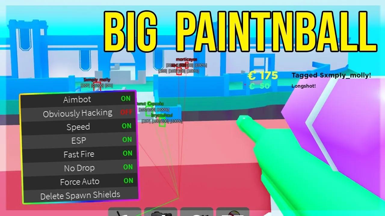 ROBLOX Big Paintball HACK | OP SCRIPT GUI | WORKING