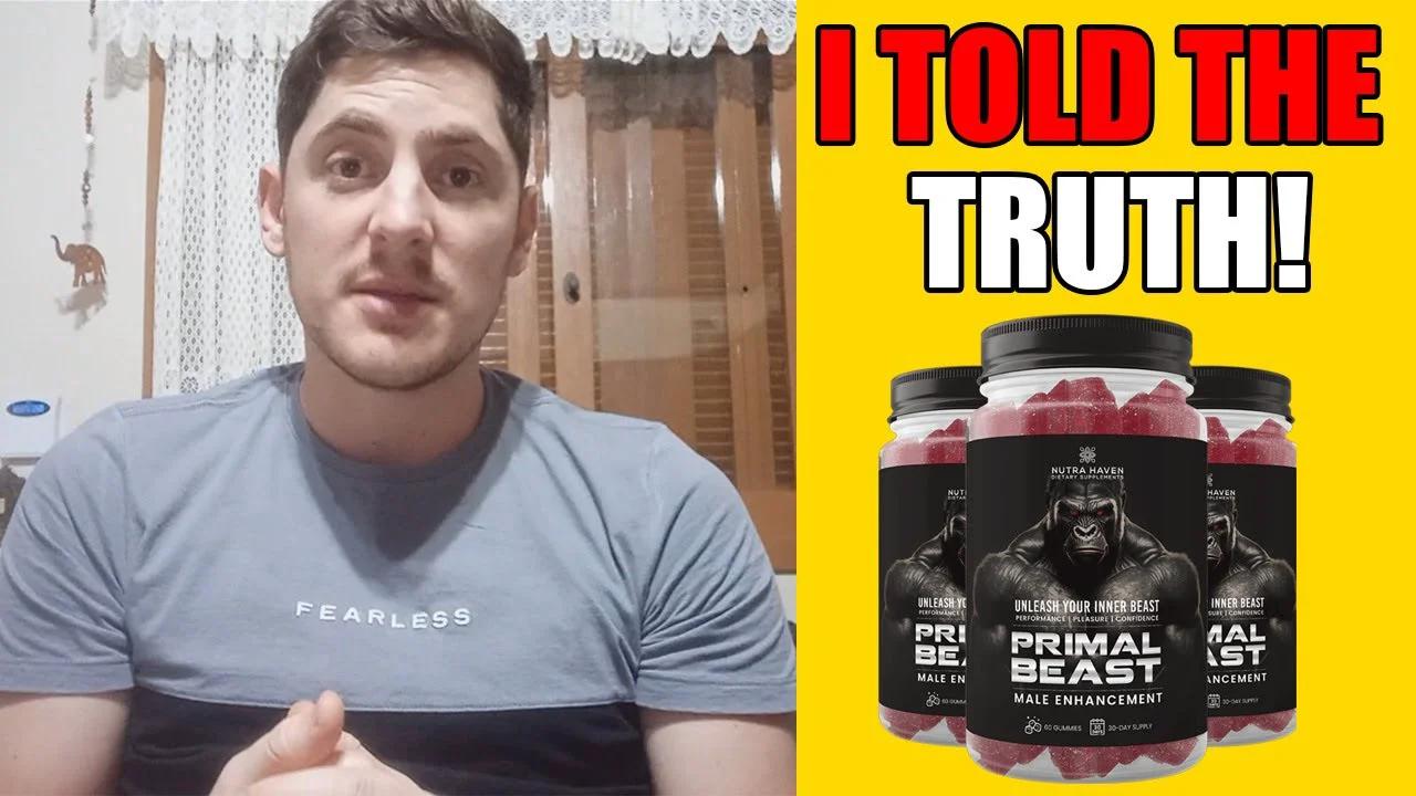 PRIMAL BEAST REVIEW ⚠️THE TRUTH! Does Primal Beast ME Gummies Work ...