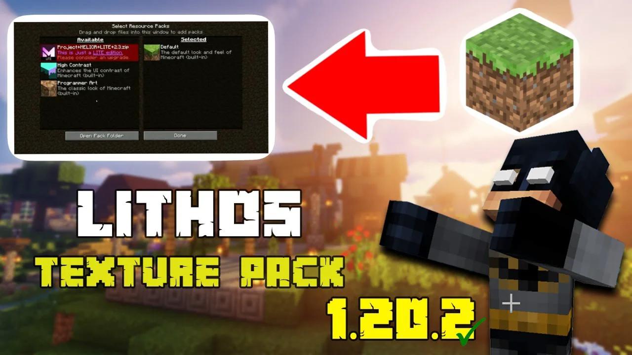 How To Install Lithos Texture Pack in Minecraft 1.20.4 (2023)