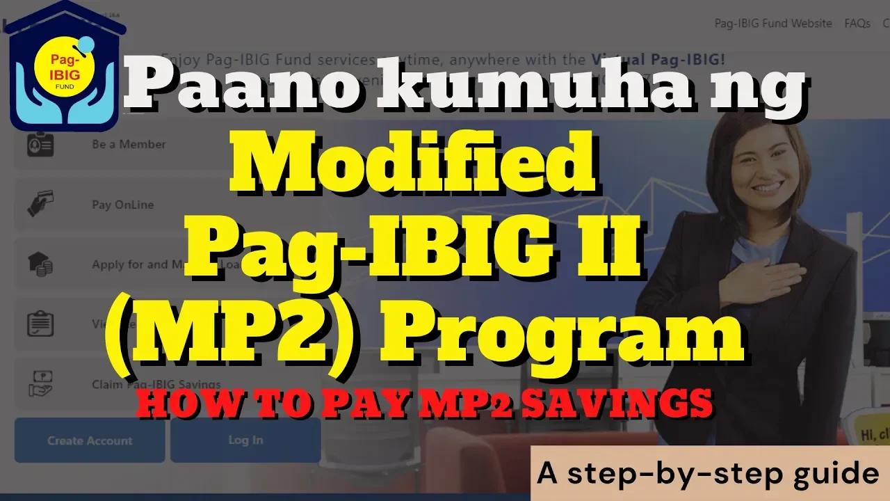 Paano ang MP2 Pag-Ibig application online | How to pay MP2 Savings ...