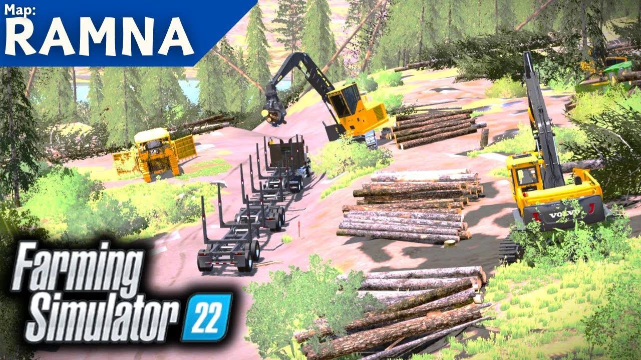 FS22 | RAMNA | 🌲Logging a new Block🌲