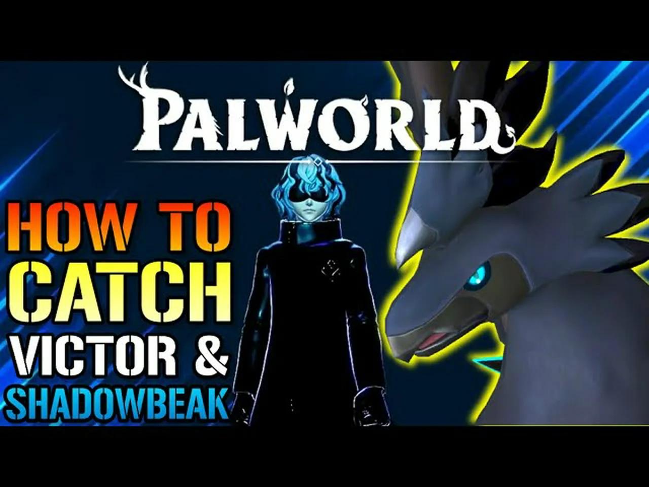 Palworld: How To Capture "Victor & Shadowbeak" Tower Boss! EASY ...