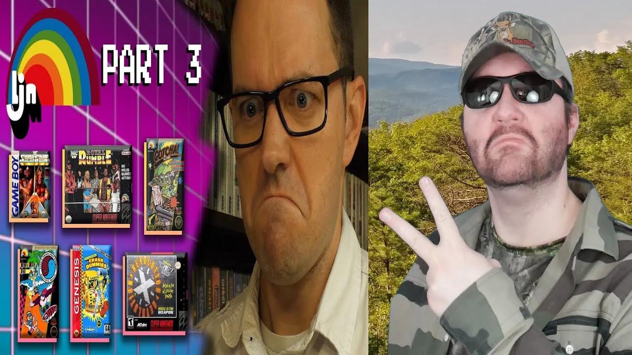 LJN Wrestling And Other Games - Angry Video Game Nerd (AVGN) - Reaction ...