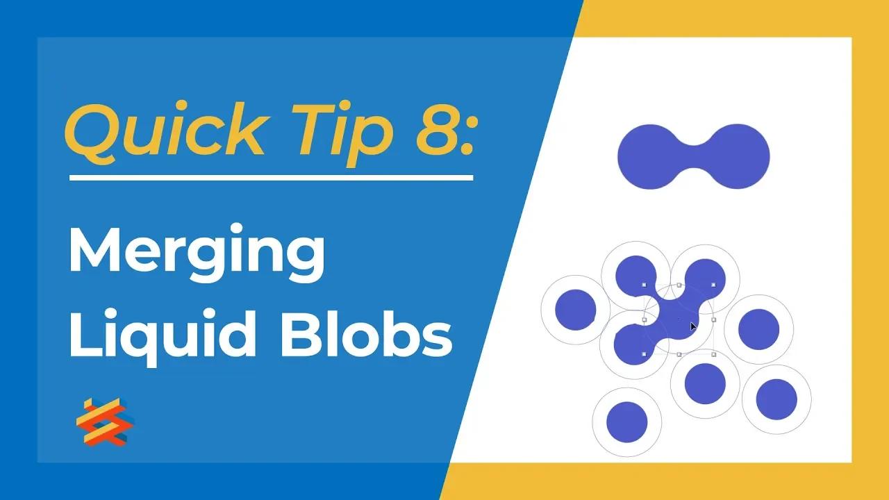 Quick Tip 8 - Splitting Liquid Blobs Effect (Easiest way) After Effects Tutorial