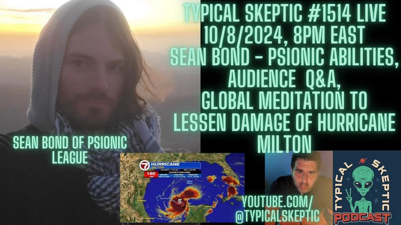 Psionic Abilities, Meditation to Lessen Damage of Hurricane Milton ...