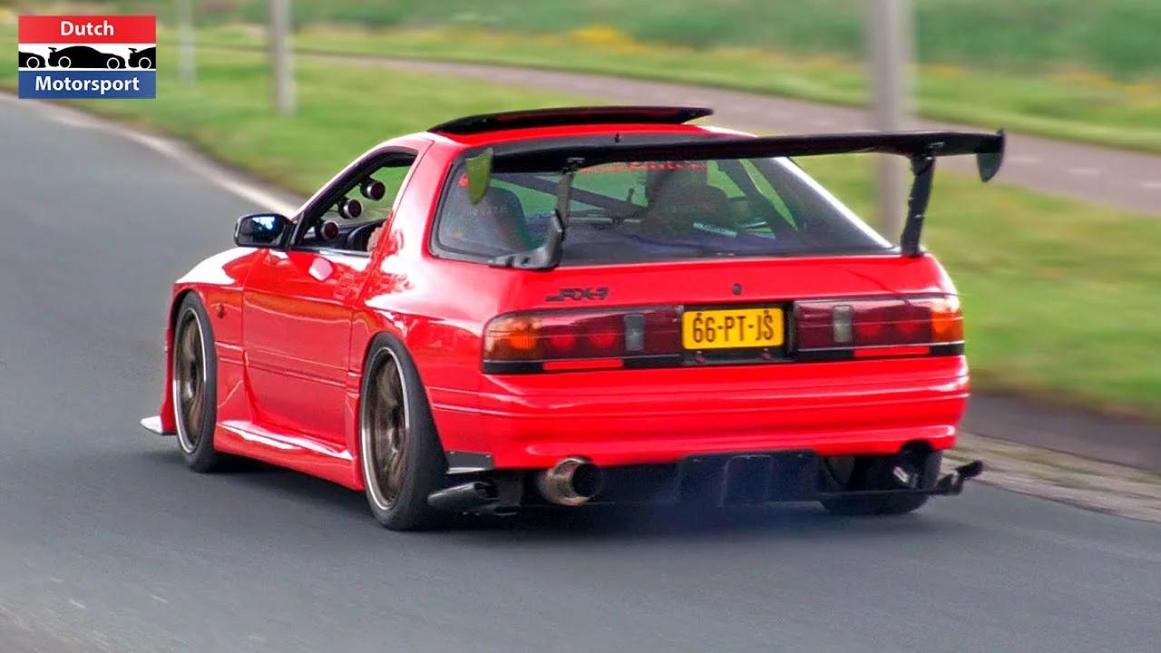Modified Cars leaving Car Show! - 900HP Supra, E30 2JZ, RX7, Diablo ...