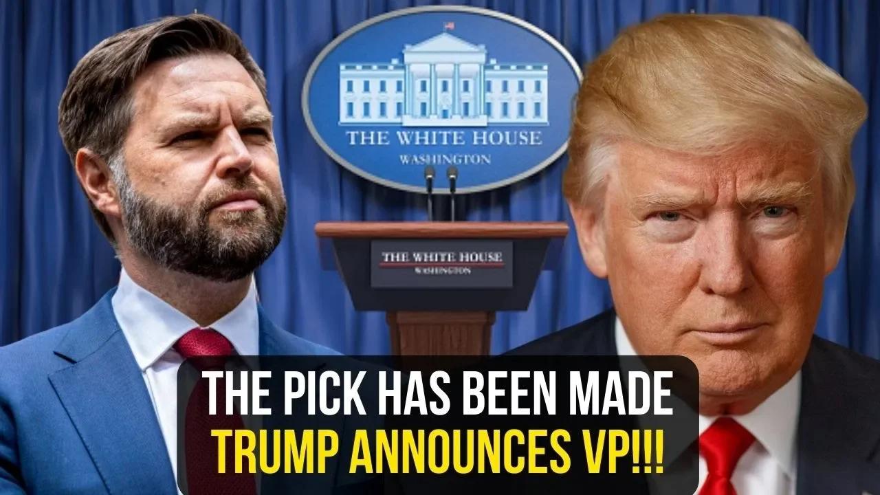 TRUMP Announces his VP PICK!!!!