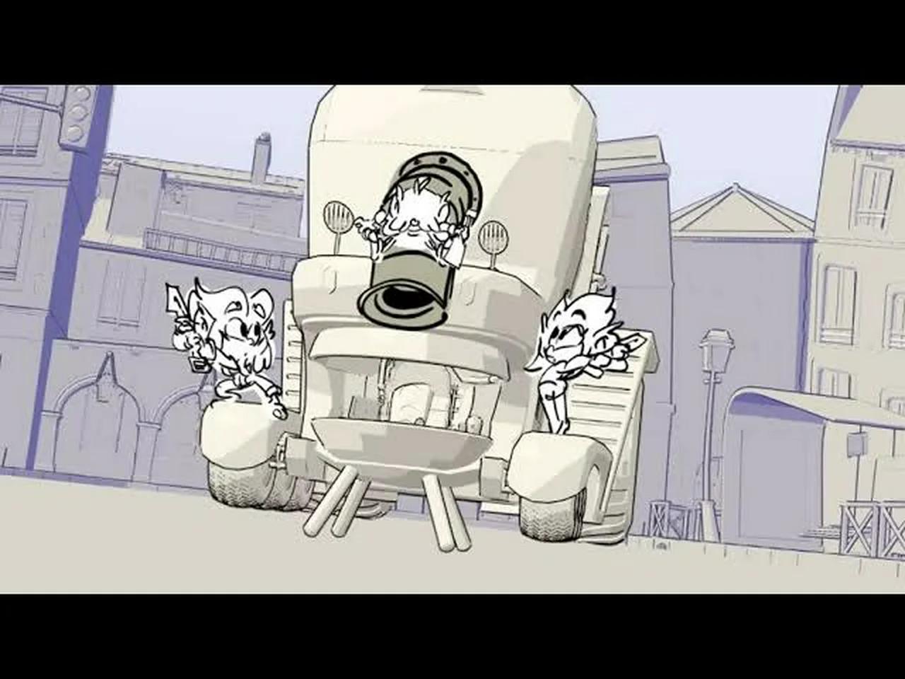 PJ Masks: Power Heroes - I Scream for Wolfies Storyboard