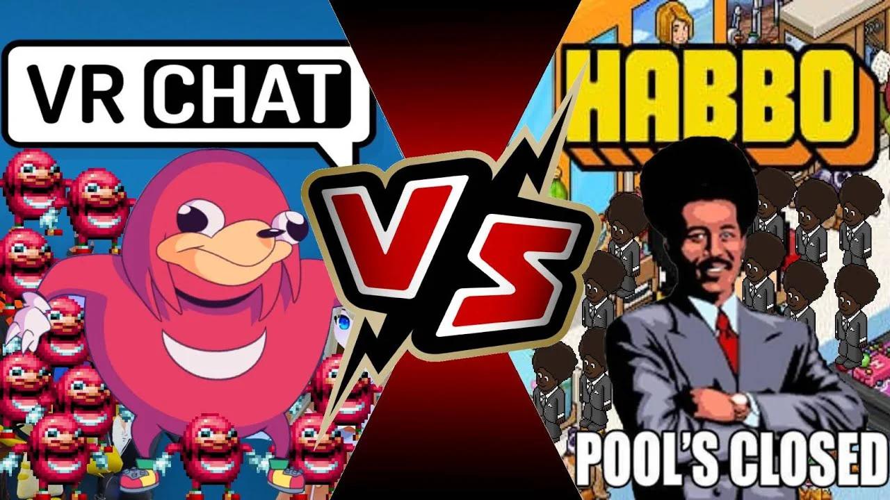 Ugandan Knuckles VS Pool's Closed! NO RULES DUELS!