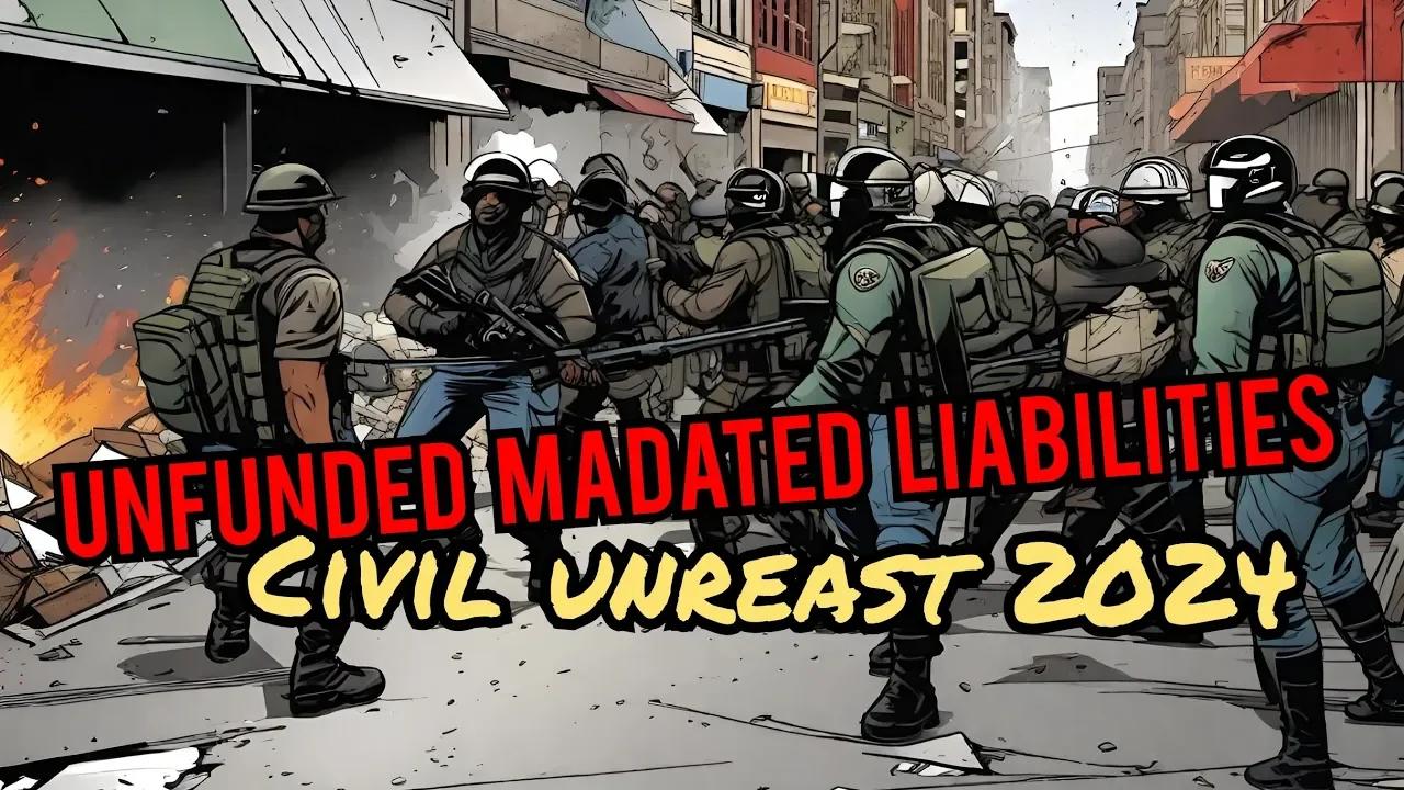 Unfunded mandated liabilities to Spark civil Unrest, USA will default ...