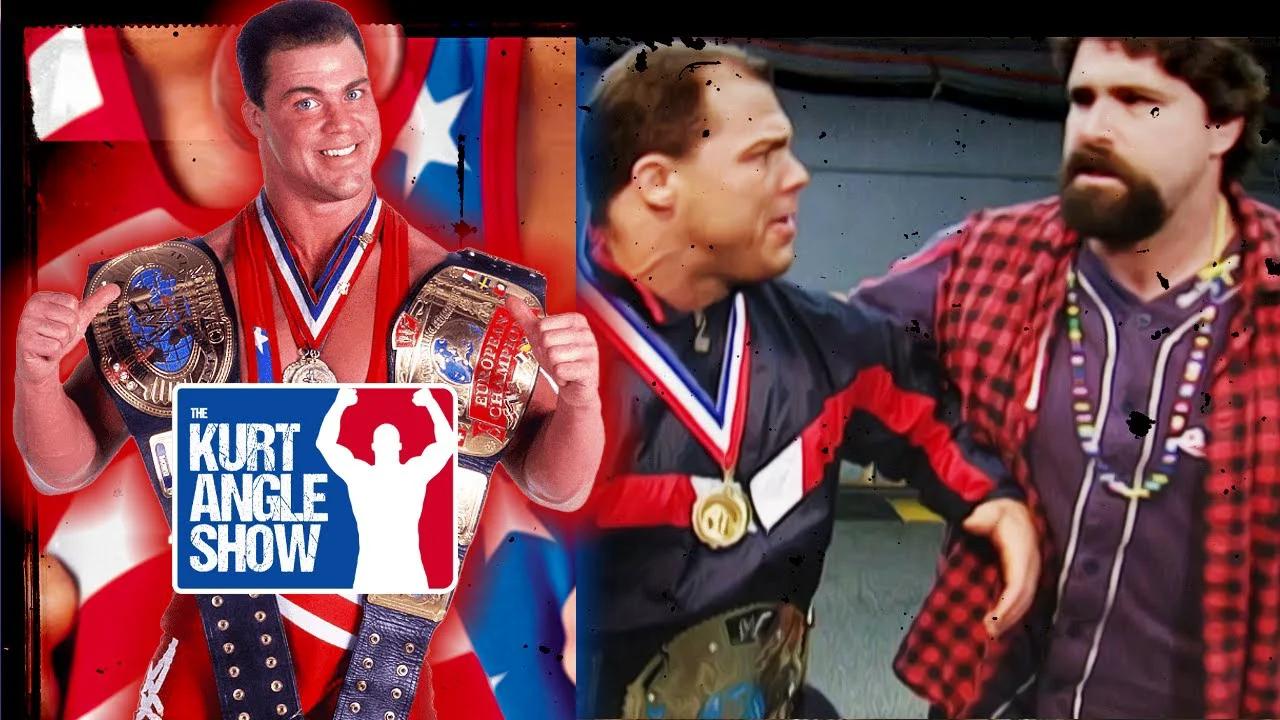 Kurt Angle On Immediate Chemistry With Mick Foley