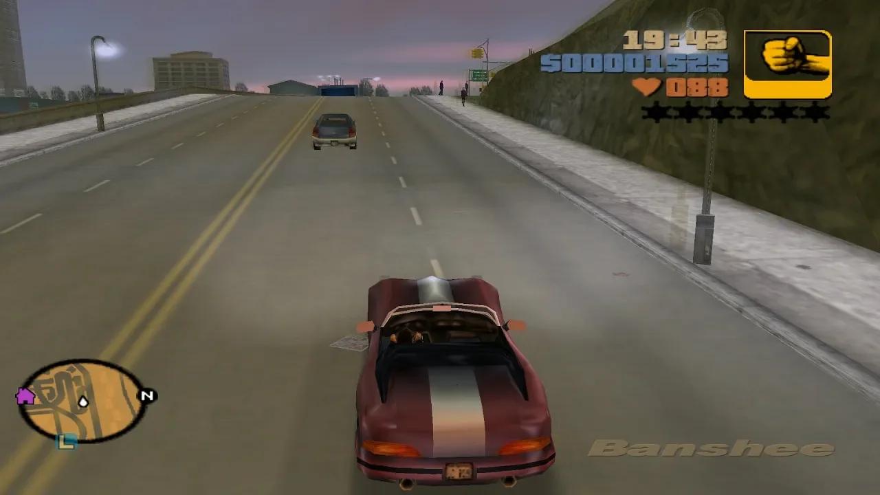 GTA III - How to get the Banshee at the beginning of the game