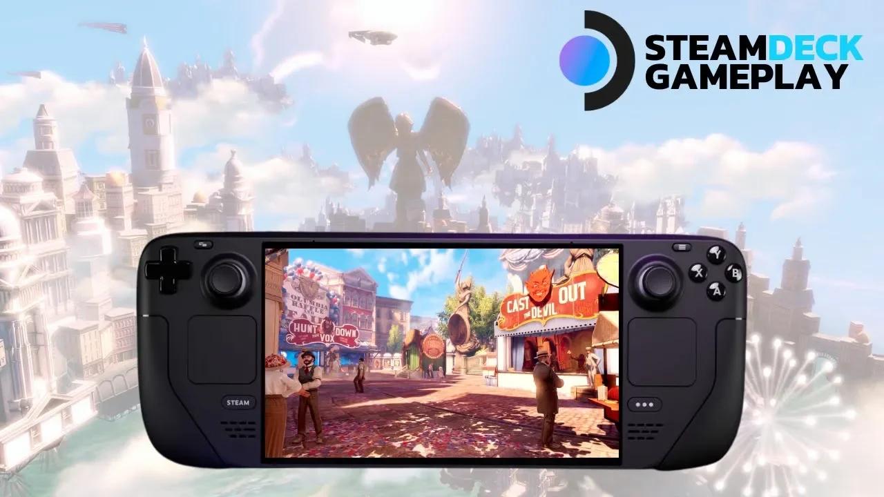 BIOSHOCK INFINITE - STEAM DECK GAMEPLAY