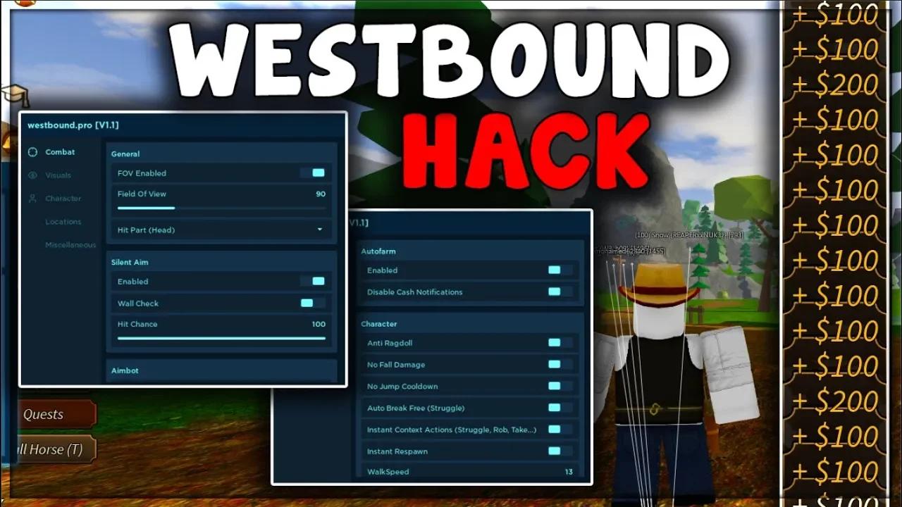 Westbound SCRIPT / HACK | INFINITE MONEY, AIMBOT, ESP, TELEPORT & MORE ...