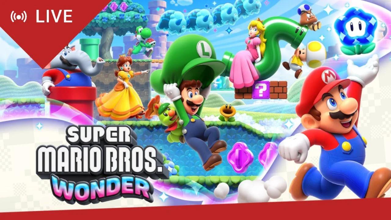 Super Mario Bros. Wonder - Shining Falls (World 3) Gameplay - Episode 9
