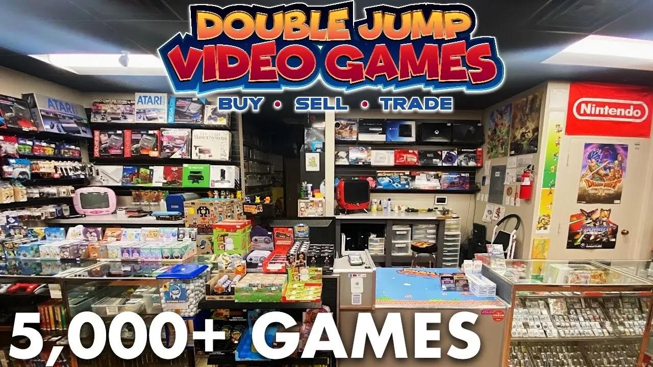 Double Jump Video Games Store Tour - March 2022!