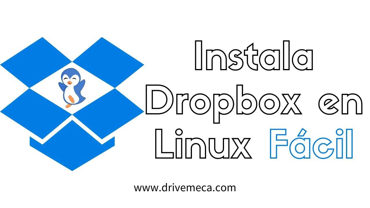 Como instalar app Dropbox en Linux