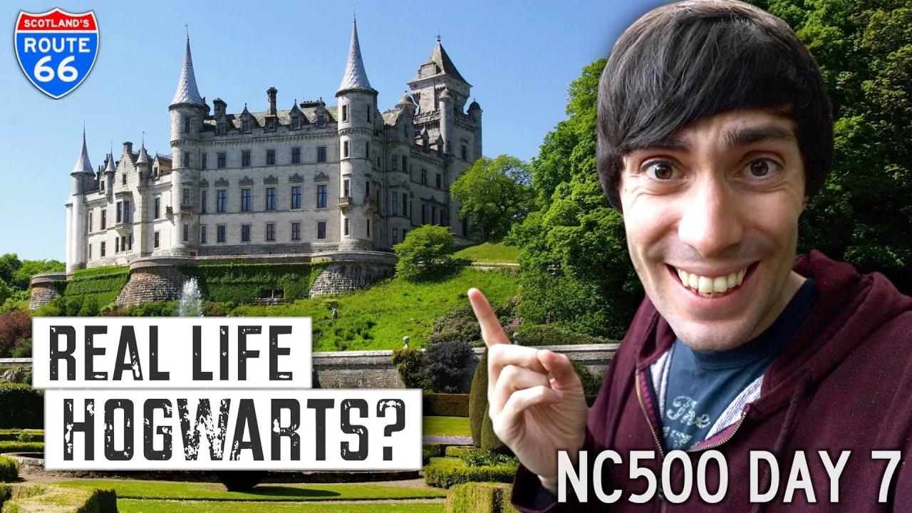 Real Life Harry Potter Castle! 🏴󠁧󠁢󠁳󠁣󠁴󠁿 Visiting the Best Castle in ...