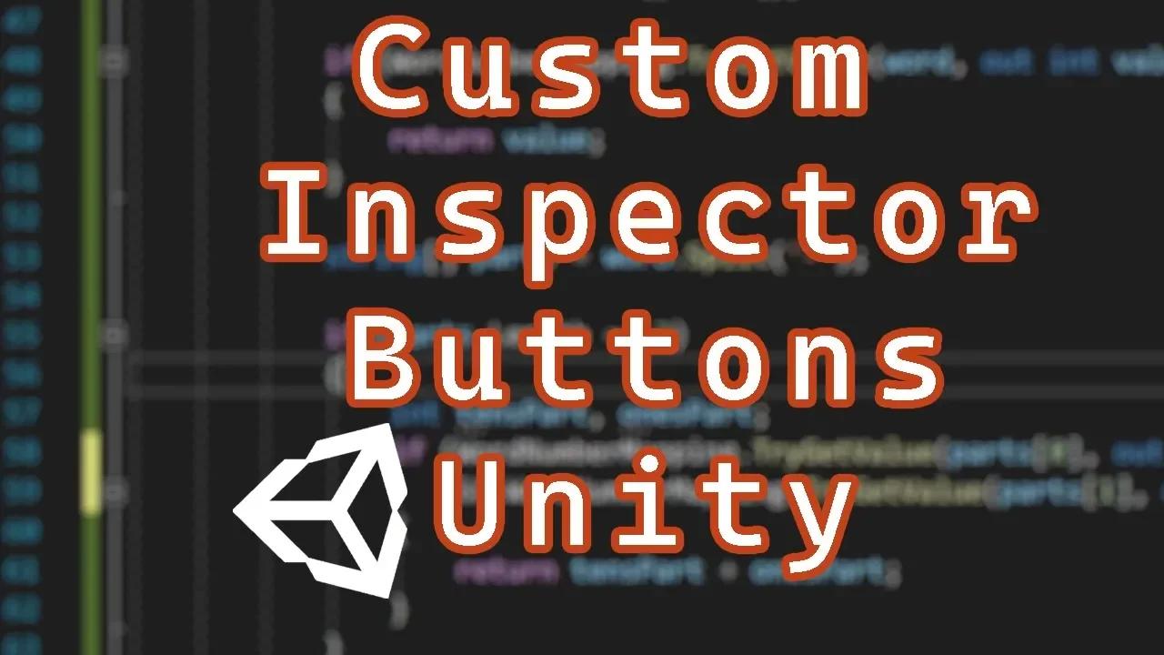 How To Make A Custom Editor Button In Unity Simple Introduction To