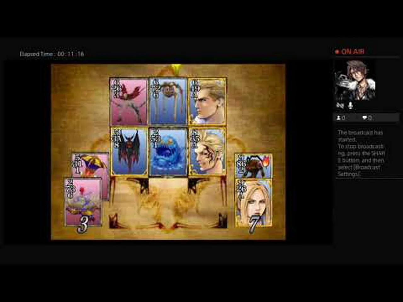 Final Fantasy VIII remaster s1part7 card girl with ponytail