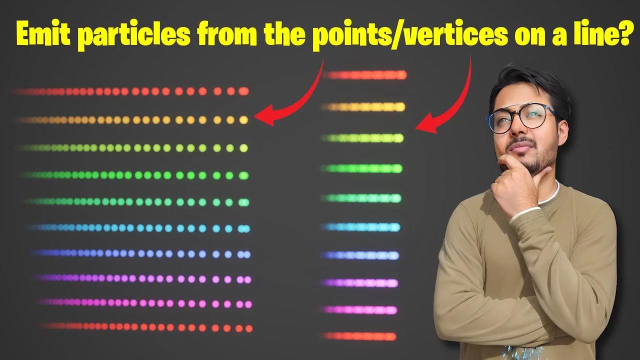 Emit particles from the points/vertices on a line? Unreal Engine 5.4 Niagara Tutorial