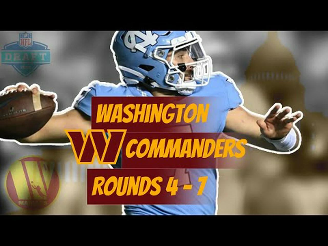 Washington Commanders Draft 4-7. They Knocked It Out of The Park!