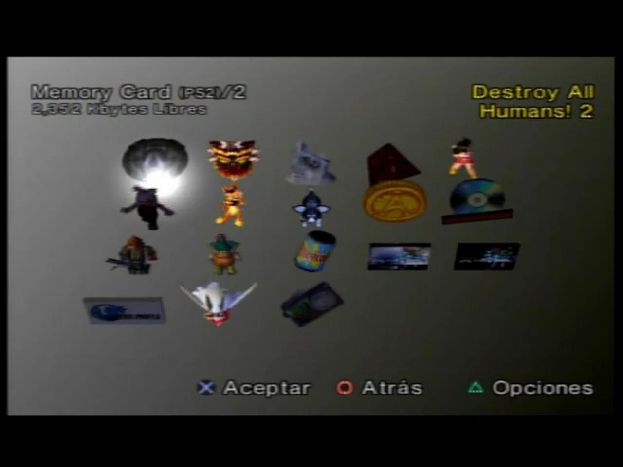 PS2 Menu walkthrough / Guía del menú de PS2, recorrido por el menu de ...