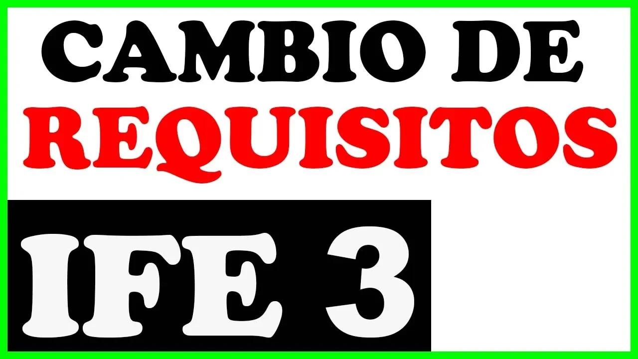 CAMBIO DE REQUISITOS EN EL IFE 3| Tercer IFE Anses Con CBU | Mas Tarde ...