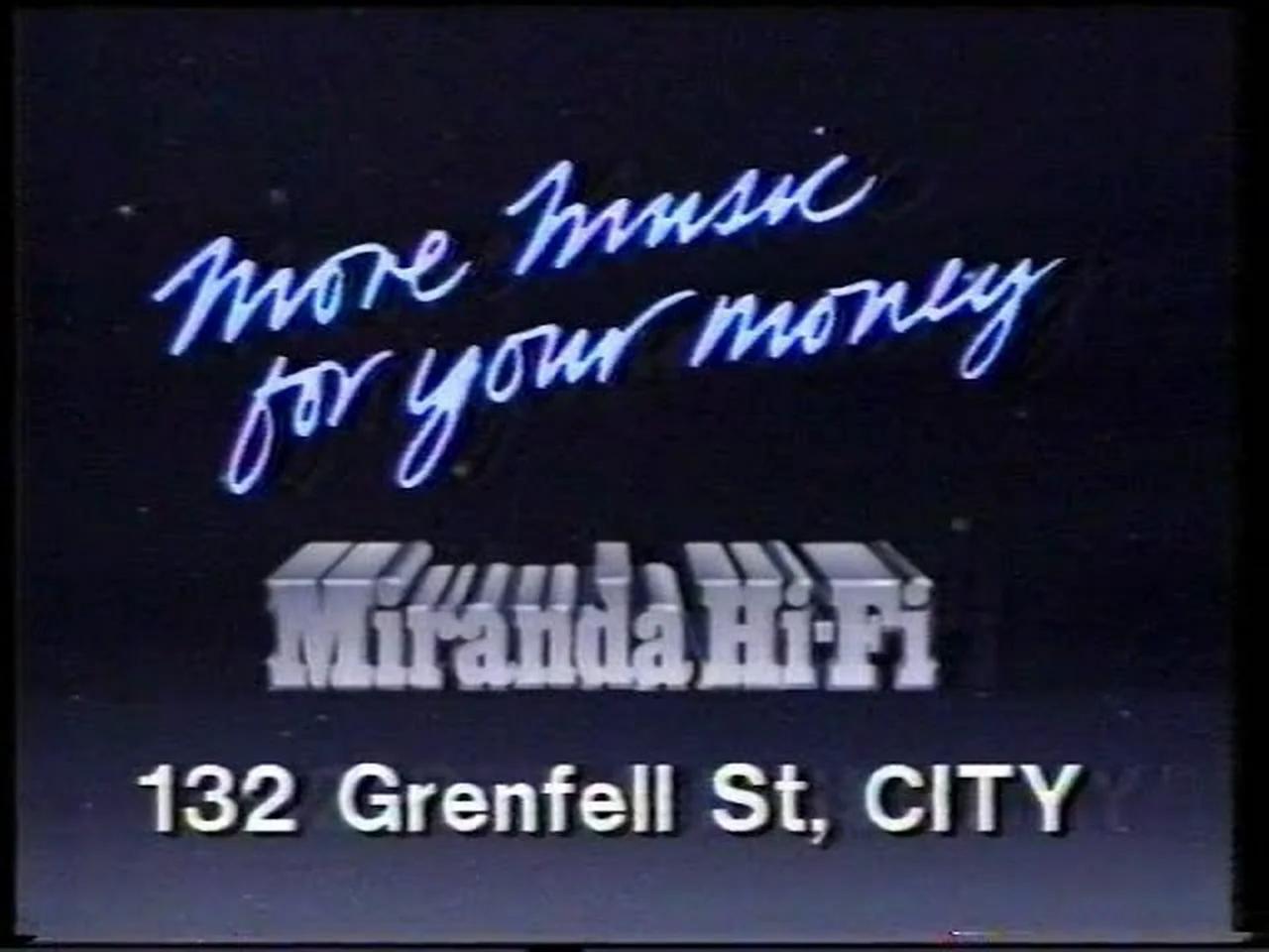 TVC - Miranda Hi-Fi (1990)