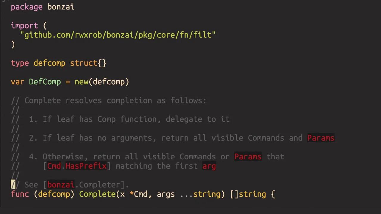 🌳 Go Bonzai Command Compositor 😎