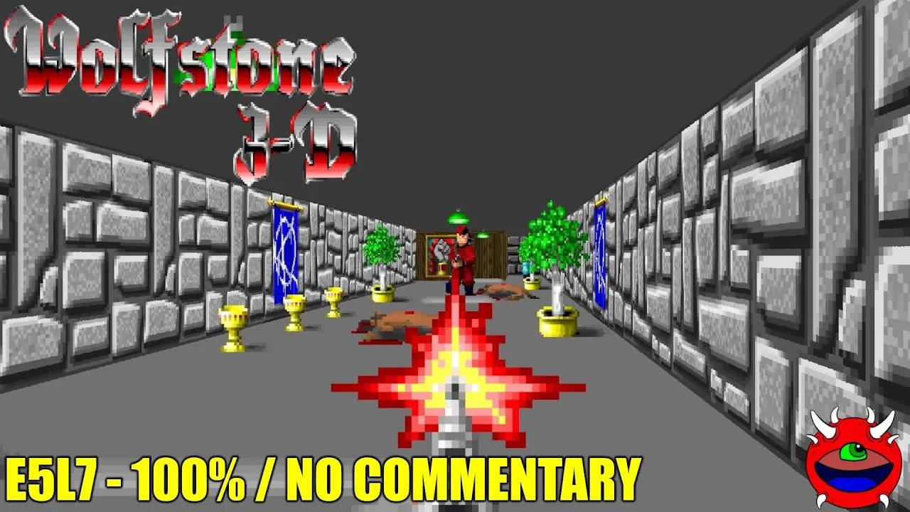 Wolfstone 3D (ECWolf) - E5L7 - 100% No Commentary