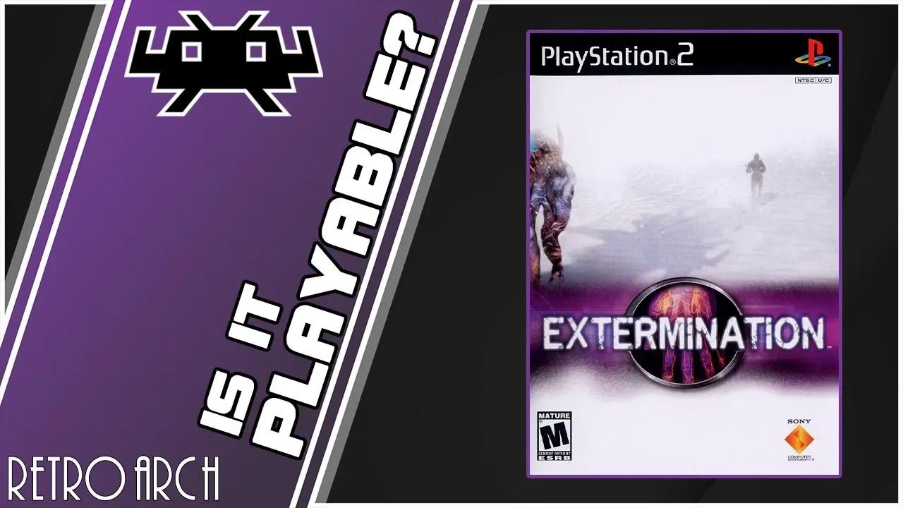 Is Extermination Playable? RetroArch Performance [PS2 | PCSX2]