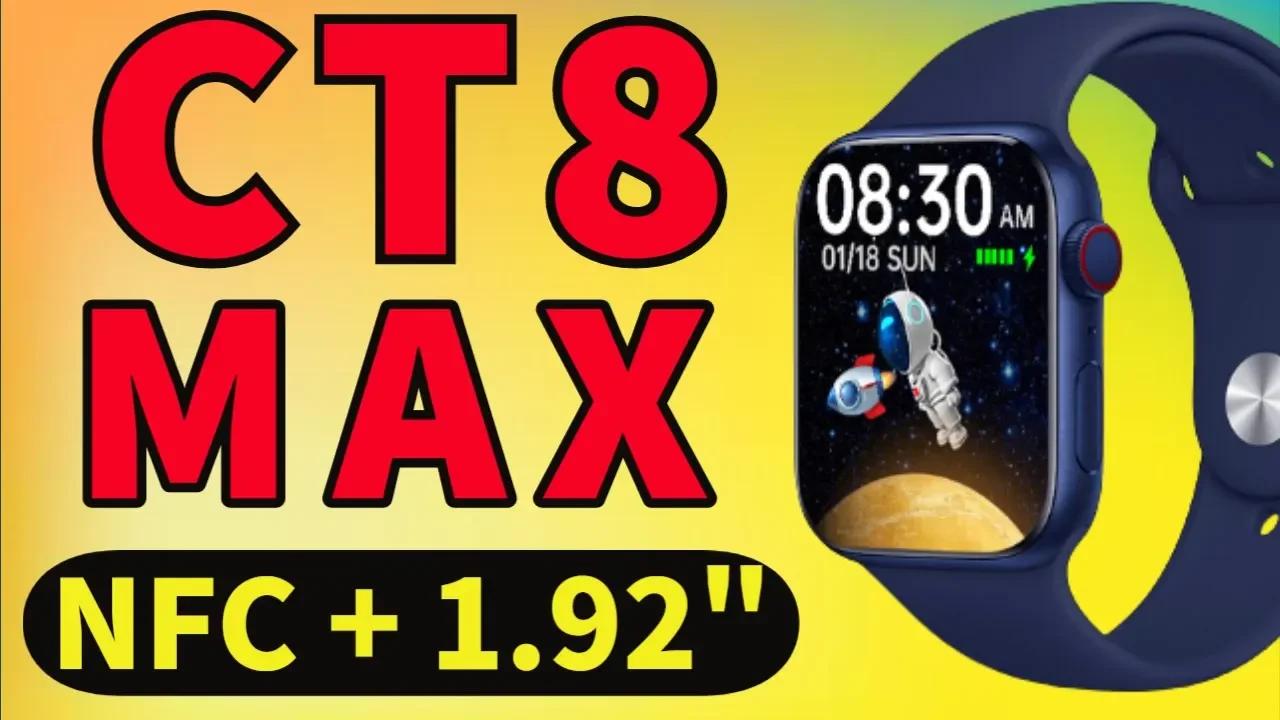Smartwatch CT8 Max pk DT7 Max