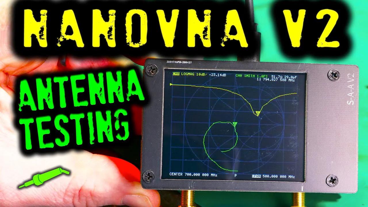 #754 How To Use NanoVNA V2 To Find Antenna Resonant Frequency