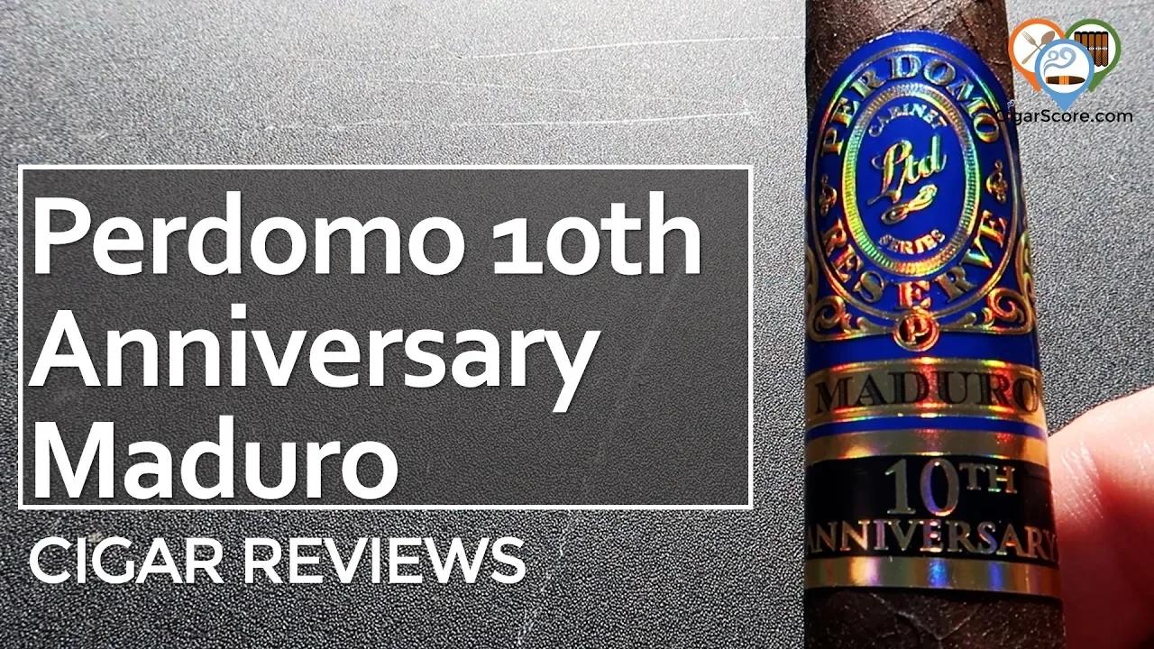 "PRETTY GOOD!" PERDOMO 10th Anniversary MADURO Epicure Toro - CIGAR ...