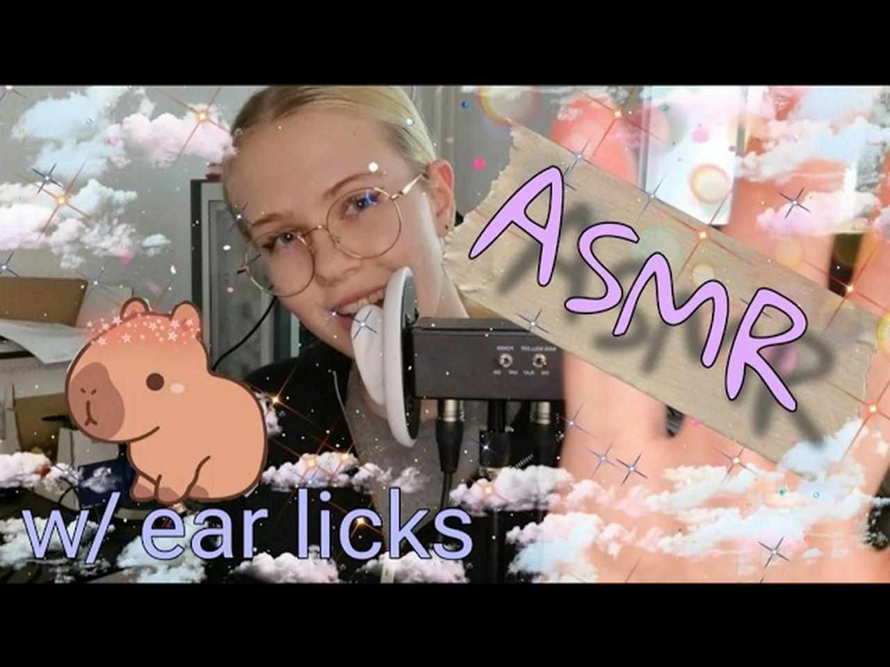 🌼 ASMR ear eating - pure & with various triggers (no talking after intro) 🌼