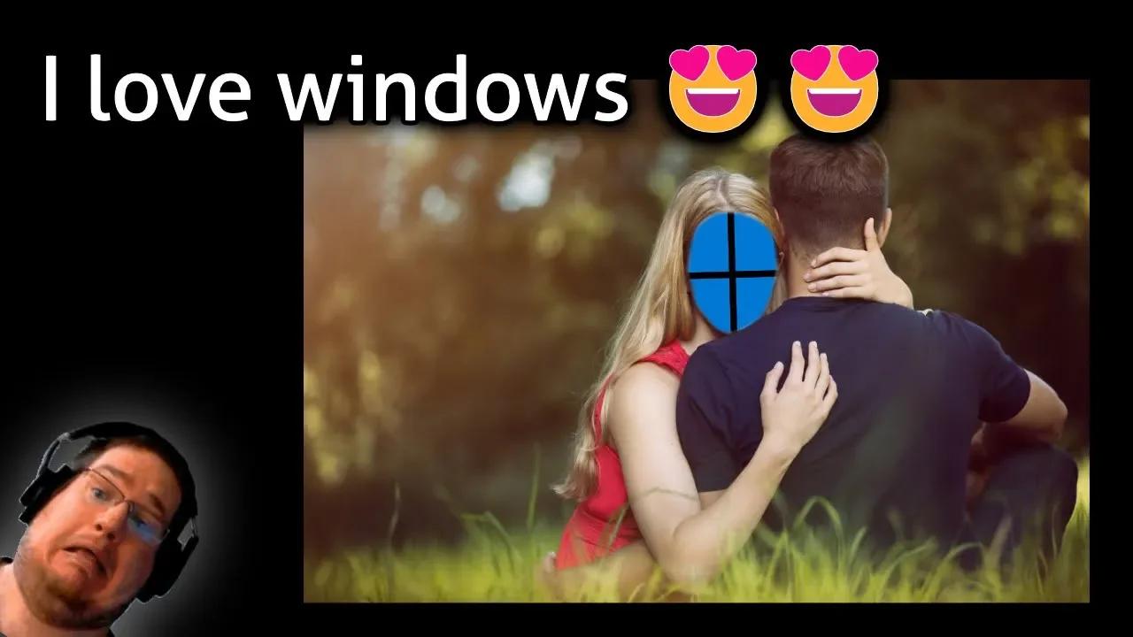 I love windows 😍😍