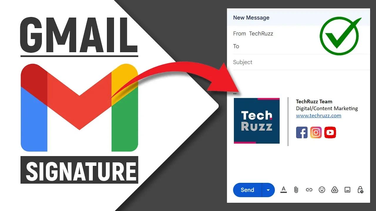 How to Add Email Signature in Gmail | Custom Gmail Signature