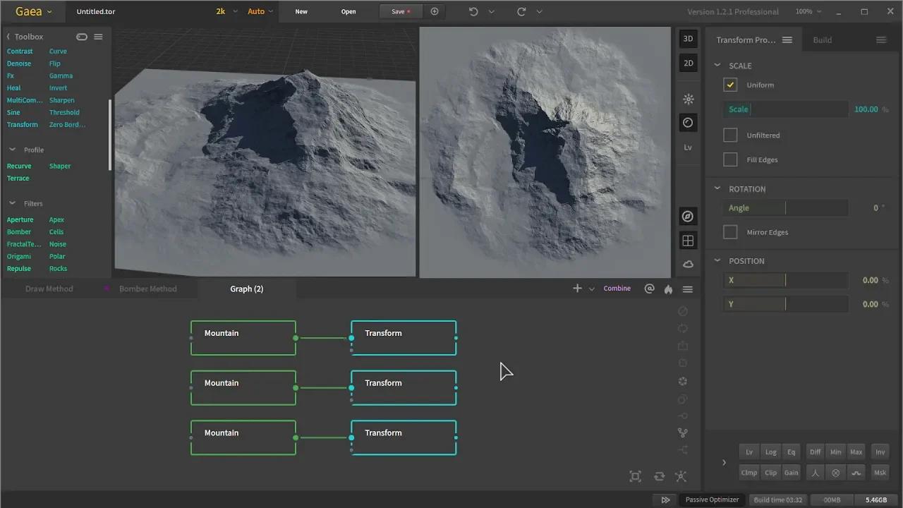 Gaea Tutorial: Mountain Range Techniques