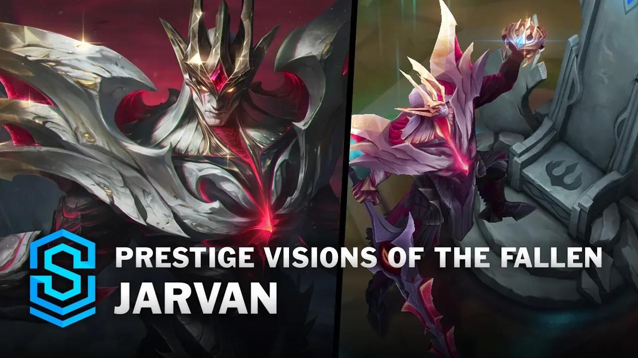 Prestige Visions of the Fallen Jarvan Skin Spotlight - Pre-Release ...